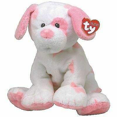 Ty Beanie Babies Pluffies Baby Safe Pups Pink The Dog Puppy 31033 for ...