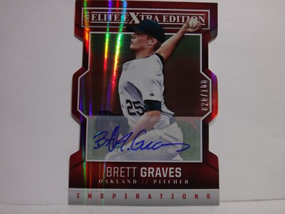 2014 Elite Extra Edition Inspirations Die-Cuts Signatures /100 Brett ...