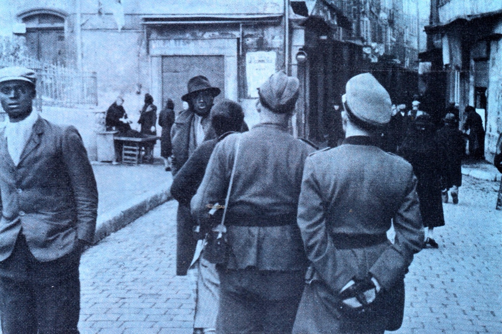 WW2 - Marseille - Les Allemands dans le Quartier du Vieux Port en ...