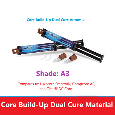 Core Build-Up Dual Cure Automix 2/pk - SHADE A3 MARK3 | eBay