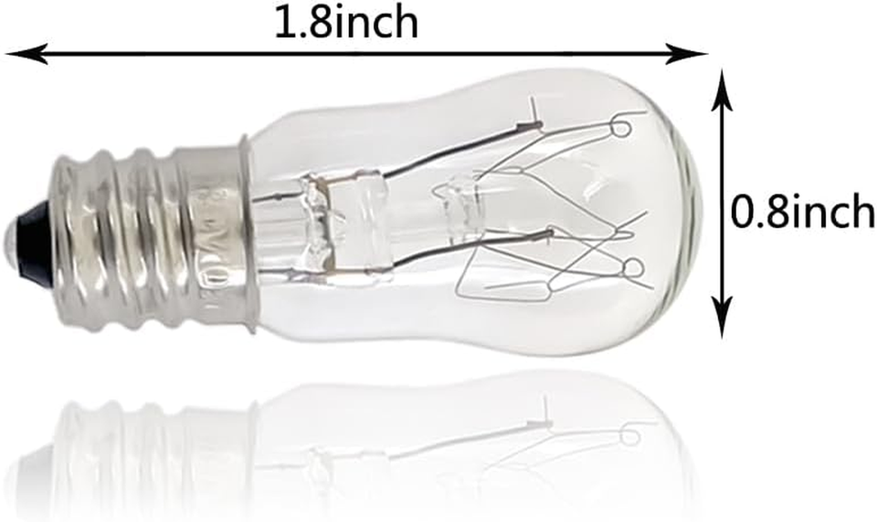 Appliance Clear Light WE05X20431 Dryer Drum Replacement Bulbs,120V/10W ...