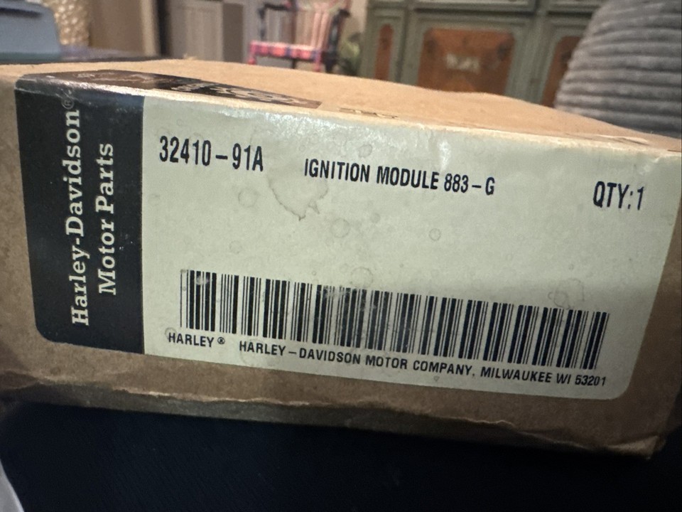 NEW NOS OEM HARLEY 32410-91A IGNITION MODULE 86-93 XL883 XL1100 XL ...