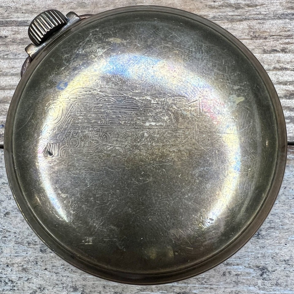 18s Hamilton Base Metal Pocket Watch - Grade 925 - 17 Jewels, 5 Digit ...