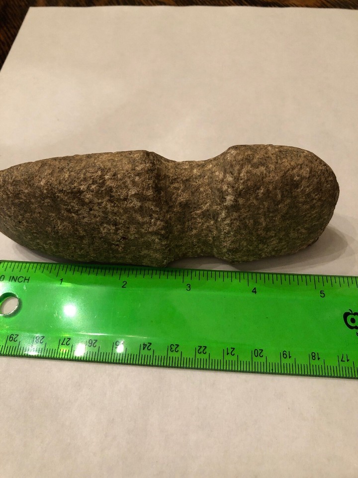 Ancient North American Pre-Columbian Stone Implement / Tool / Hoe | eBay