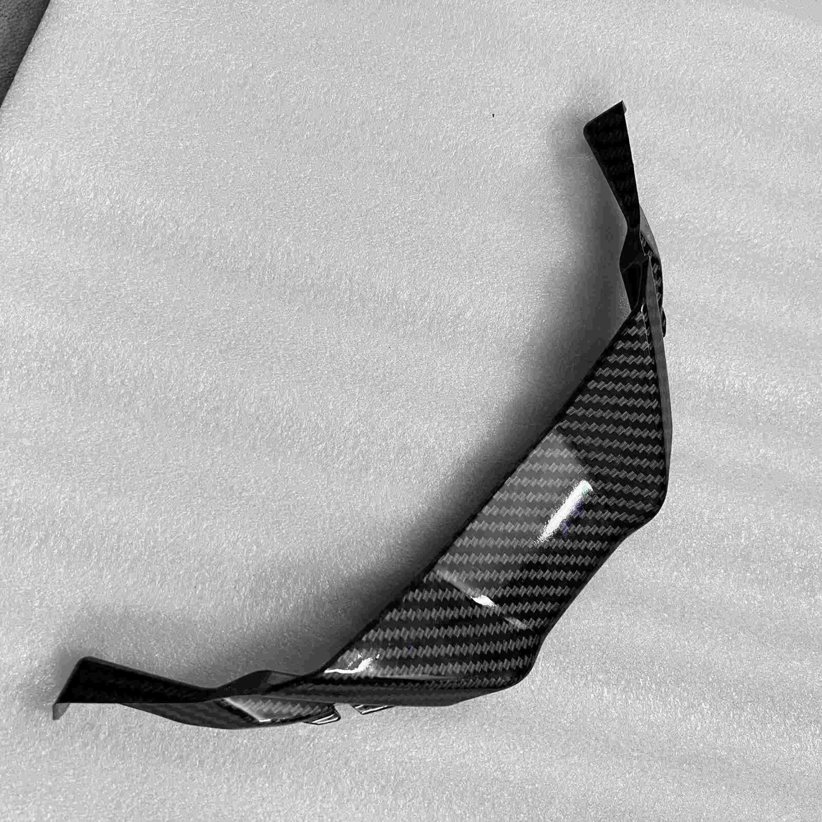 For BMW S1000RR 2023 + Carbon Fiber Front Air Intake Lip Cover Fairing ...