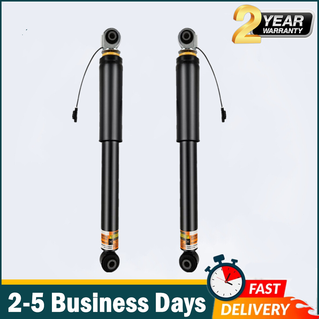 GMC Sierra Rear Shocks Rear Magnetic Shock Absorbers - Pair For 2015 ...