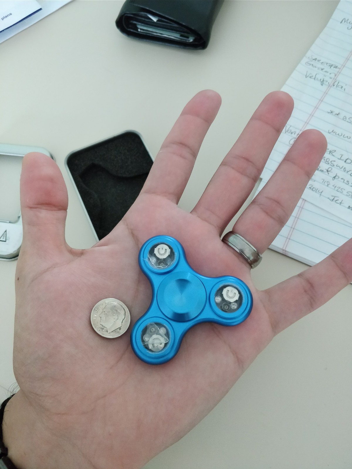 Mini Figit Spinner Blue, Pink | eBay Australia