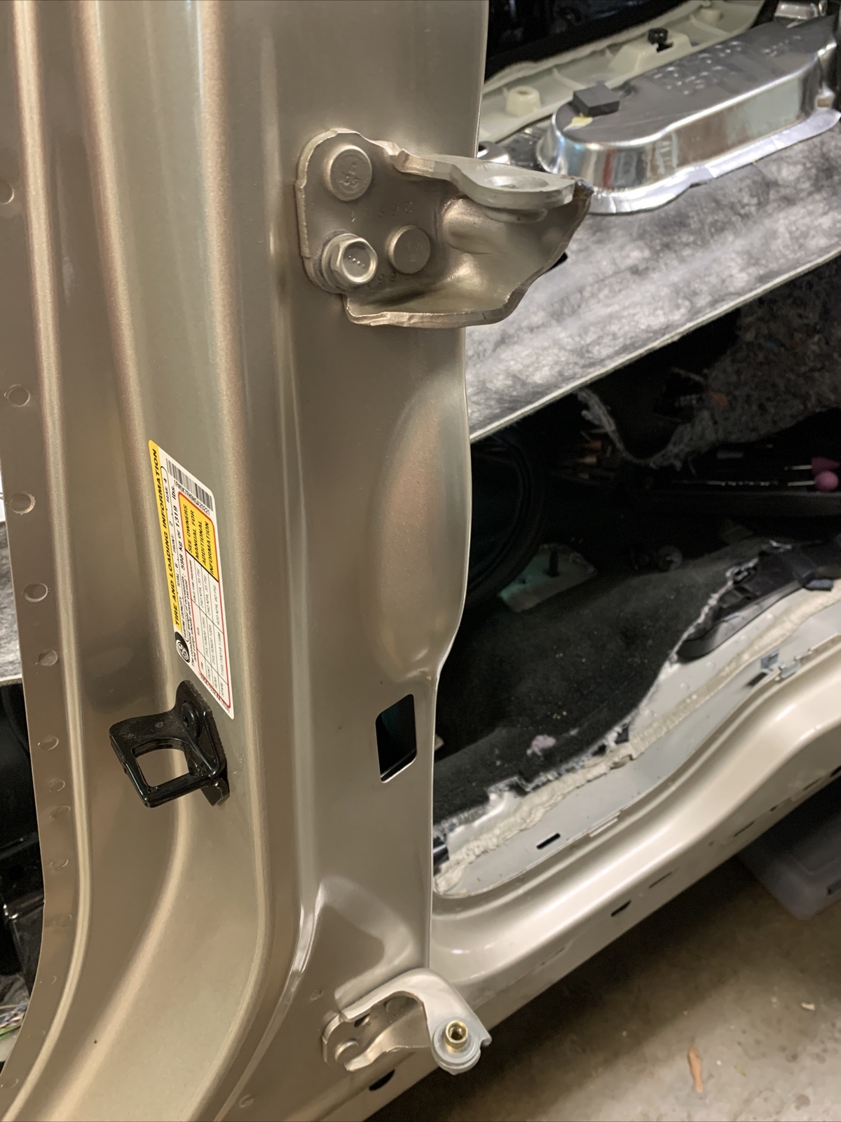 2016 2017 Ford Explorer Rear RH Passenger Door Hinges 16 17 | eBay