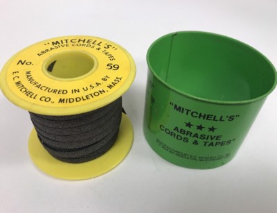 *NOS* MITCHELL'S FLAT ABRASIVE CORDS & TAPES 59 *FREE SHIPPING* | eBay