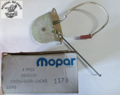 Mopar NOS 75-77 Plymouth Dodge Car Van Truck 318 2BBL Auto Carter Choke ...