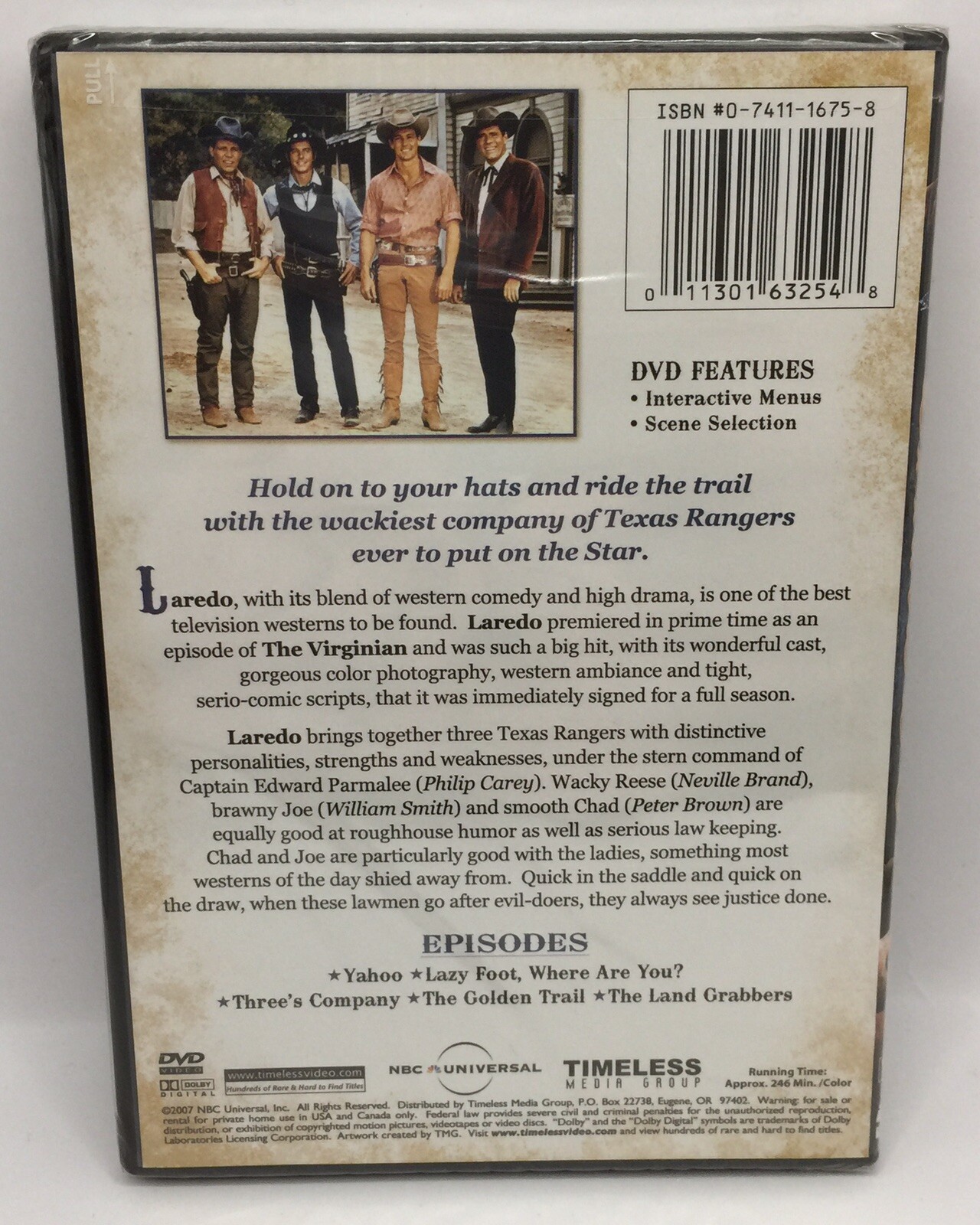 The Best of Laredo Season One DVD 5 Episodes for sale online | eBay