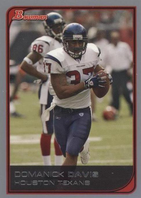 2006 Bowman - Domanick Davis #94 for sale online | eBay