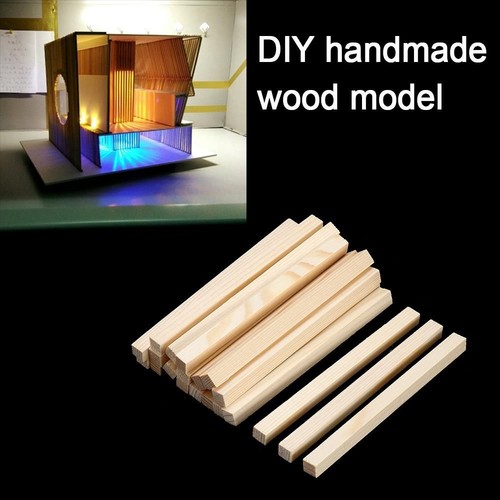 homemade Educational Toys Wooden diy craft Square Wooden Rods counting ...