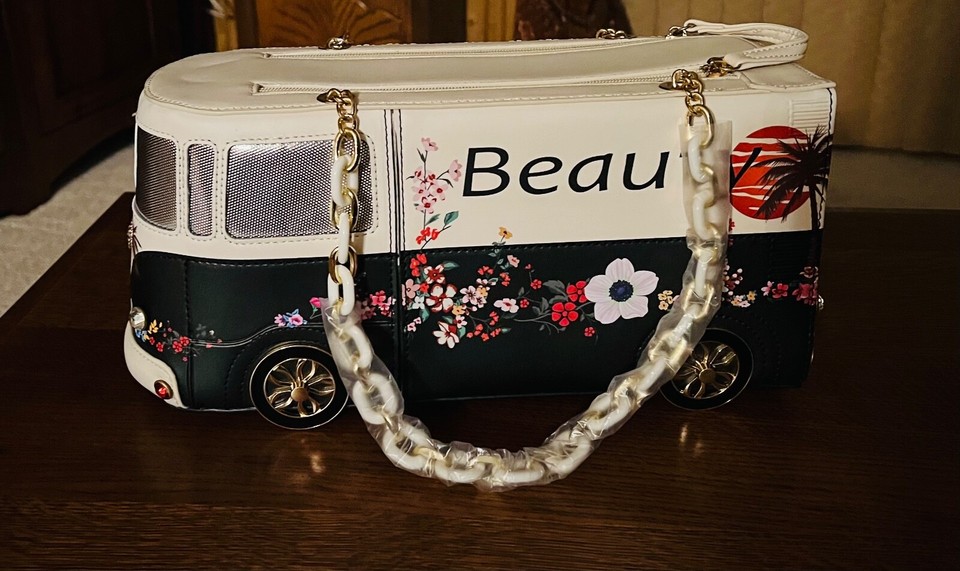 SuzyQ's Volkswagen Beauty Bus Handbag, New with Tags and Accent wheels ...