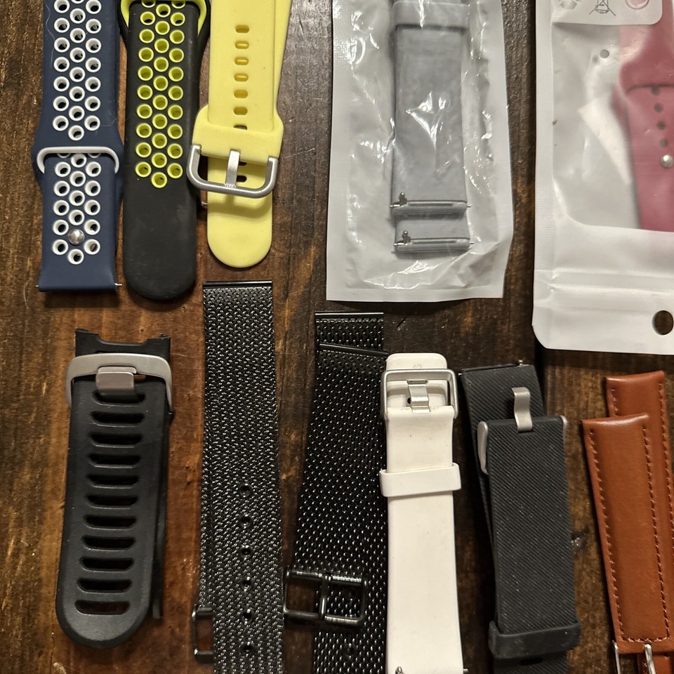 Lot of Watch Bands Watchmaker Jeweler Repair Parts - Genuine Leather | eBay