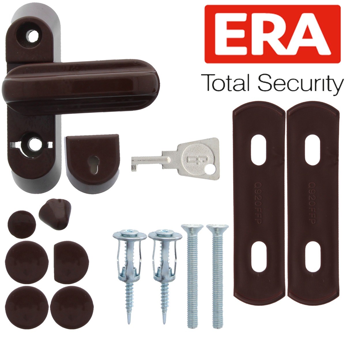 ERA Window Frame Jammer Lock Sets UPVC Door Security Safety Arm Opening ...