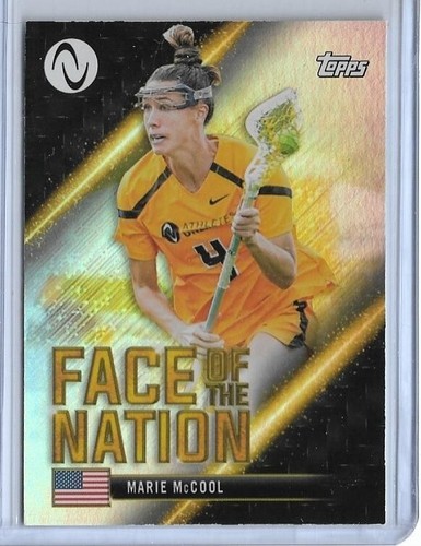 2023 TOPPS ATHLETES UNLIMITED MARIE MCCOOL /50 CARD #FN-21 ~ LACROSSE ...