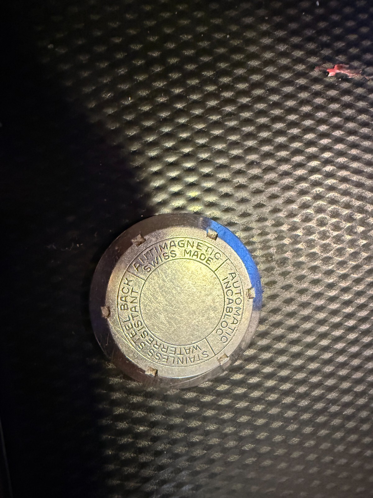 RARE Vintage 1960's Tevo Men's Watch Case Back Stainl… - Gem