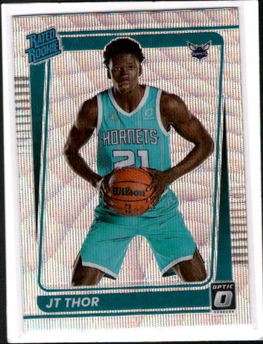 2021-22 Panini Optic JT Thor RC ROOKIE FANATICS SILVER WAVE #172 ...