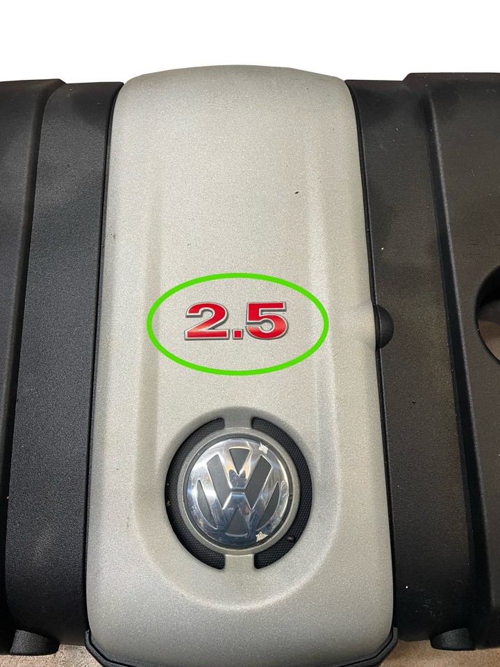 For MKV Volkswagen VW 2.5L Engine Cover Decal | eBay