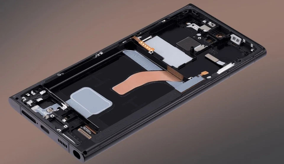 For Samsung Galaxy S22 Ultra OLED Display Screen with Frame ...