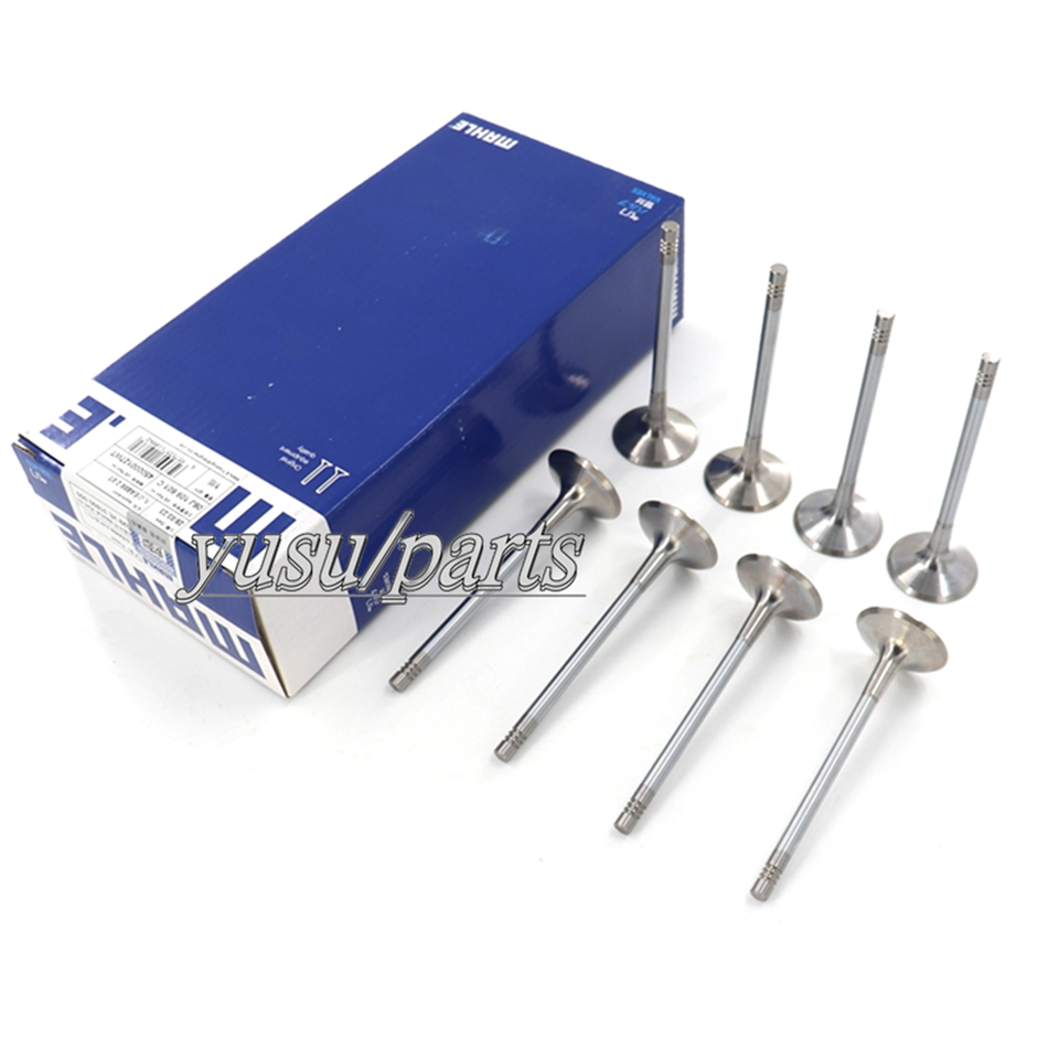 Mahle 6mm Intake Exhaust Valves Set For Audi A4 Q5 VW GLI GTI Tiguan ...
