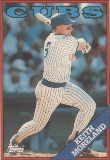 1988 Topps - Keith Moreland #416 Collector's Edition (Tiffany) for sale ...