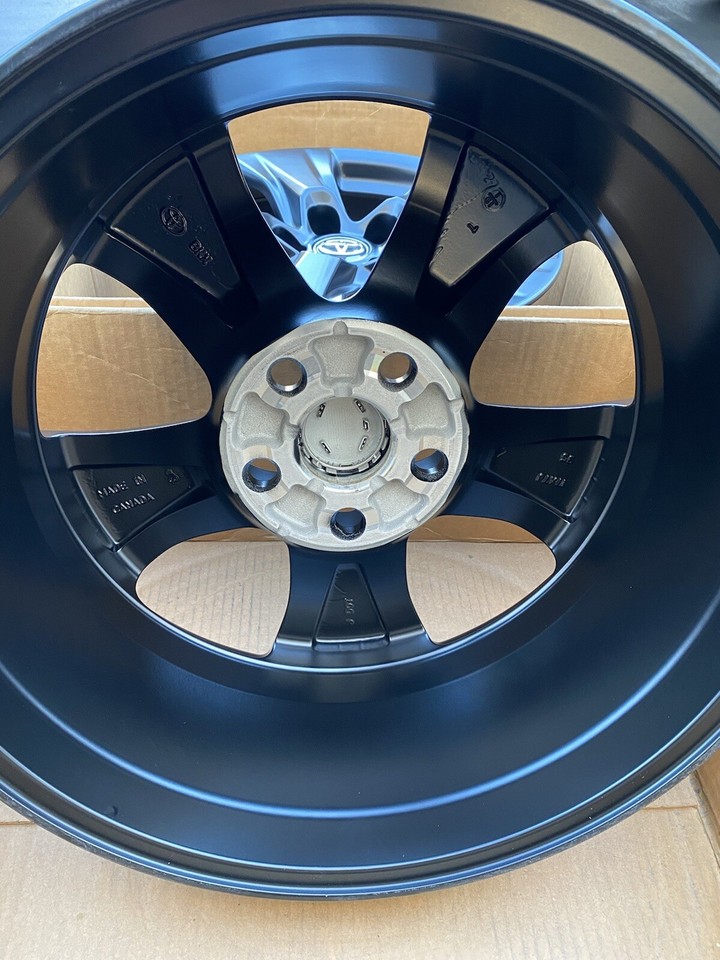 17" Toyota RAV4 Factory Satin Black 2024 OEM Wheels Rims Set 4 75240 ...