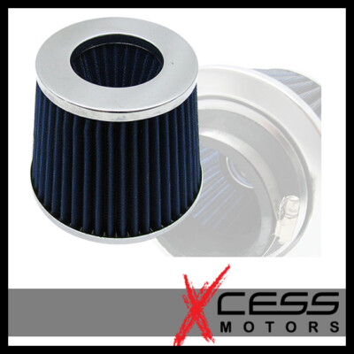 Universal 3" Performance High Flow Inlet Cold Air Intake Cone Dry ...