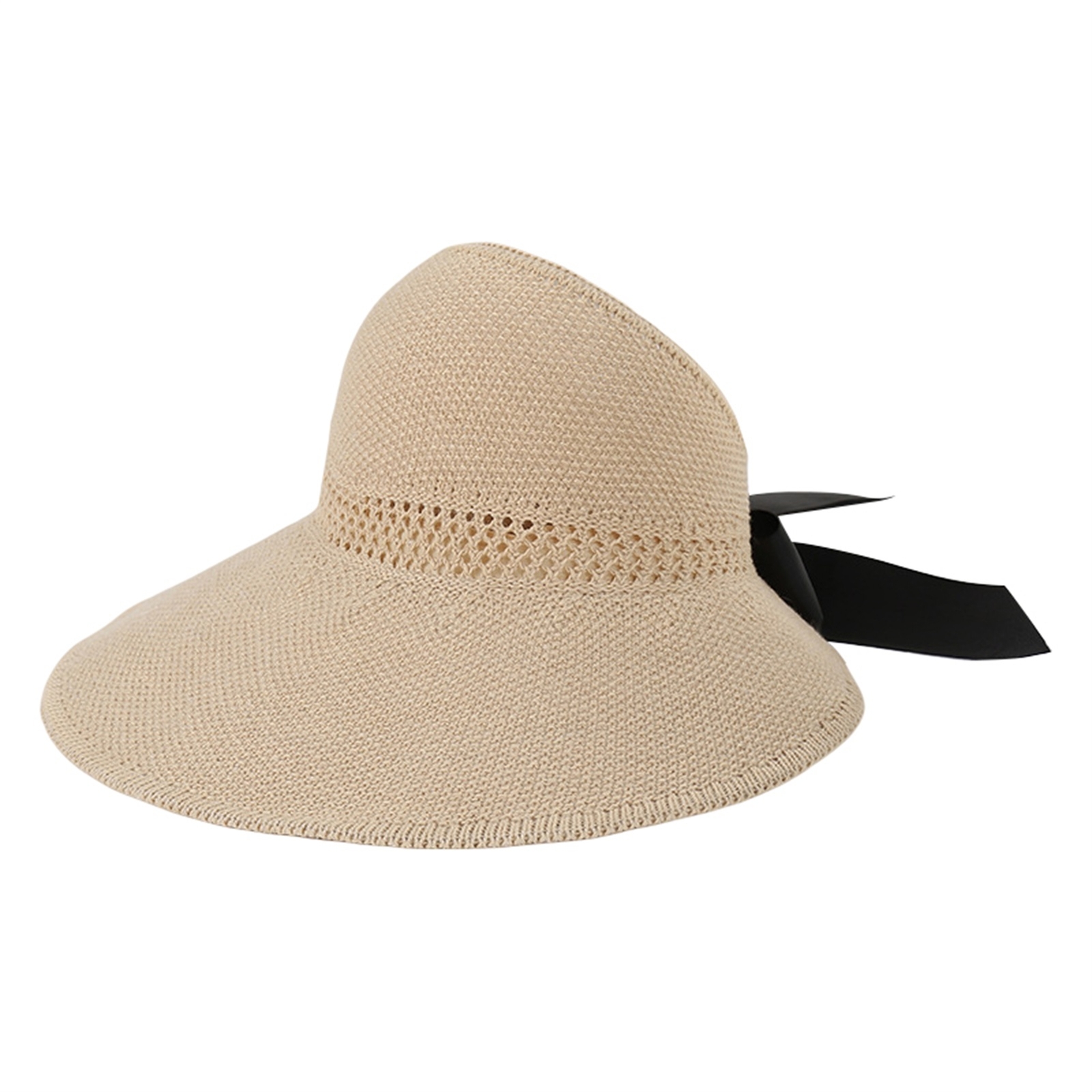 Women Sun Hat Sunscreen Regular Fit Hollow Out Anti-uv Women Sun Hat ...
