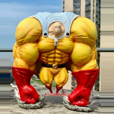 One Punch Man Muscle Man Saitama Resin Statue Painted Figure XS Studios ...