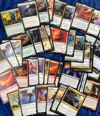 100 MTG Rares Lot - Magic The Gathering Card Rares Only Collection - NM ...