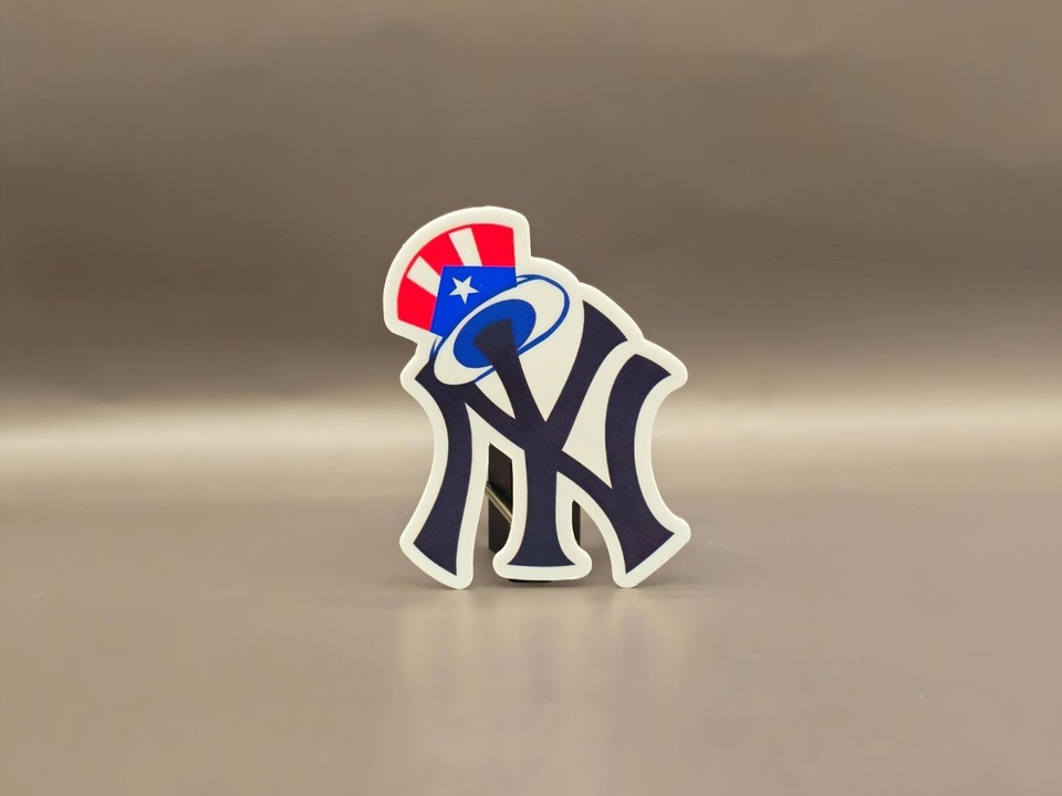 NY New York Yankees Vinyl Stickers MLB Baseball Sports Logo The Bronx ...
