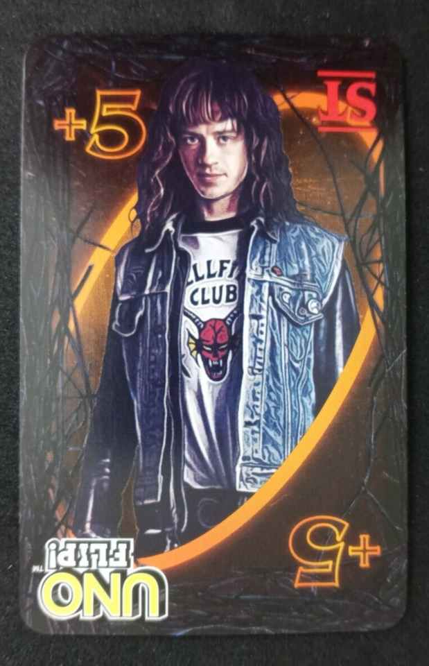 2017 Stranger Things Uno Flip! Card Green Max Mayfield #9 (B) | eBay