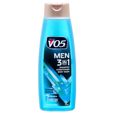 SET OF 2 - VO5 Men's 3-in-1 Shampoo/Conditioner/Body Wash, Ocean Surge ...