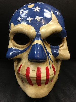 THE PURGE FACE PLASTIC USA MOVIE FANCY DRESS UP MASK CHILD ADULT ...