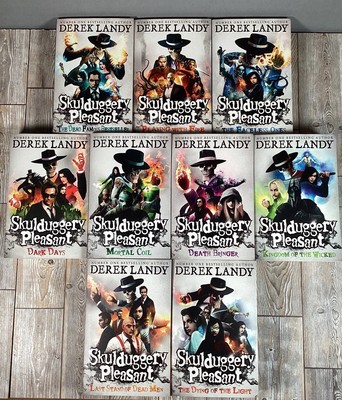 Skulduggery Pleasant 9 Paperback Book Set By Derek Landy - Books 1-9 ...
