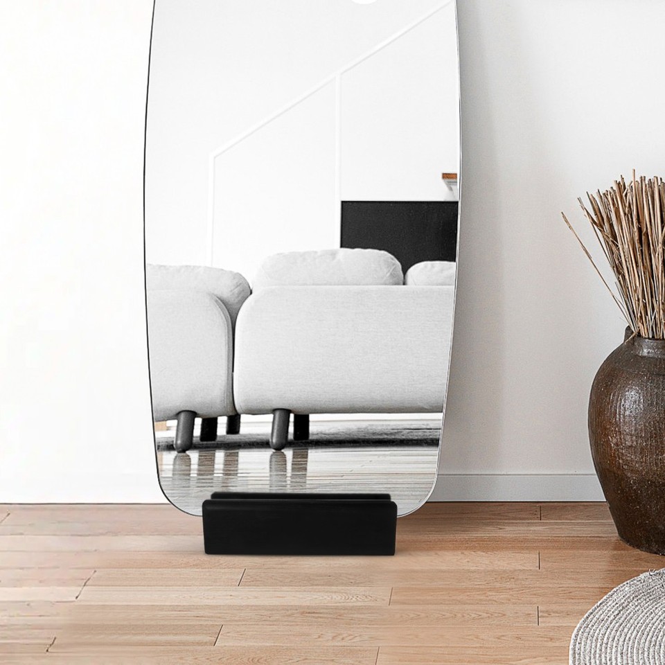 Wood Mirror Base Stand for Mirrors Large Holder Full Length Support | eBay
