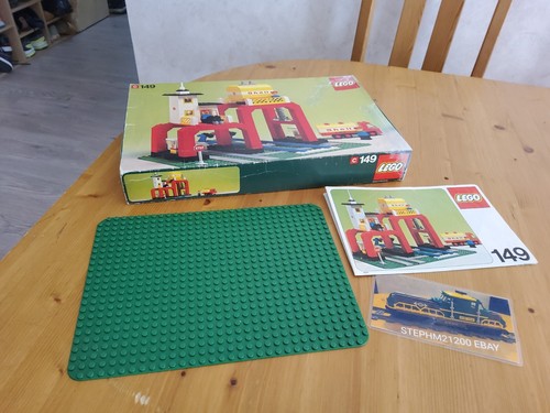 lego 149 fuel refinery shell train 4,5 v boîte et notice | eBay