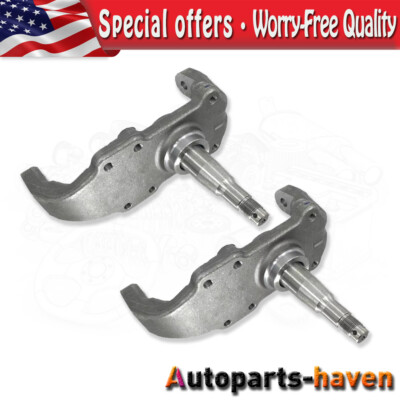 2" Disc Brake Conversion Drop Spindles For 55 56 57 Chevy Belair 150 ...