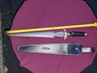 Pioneer Custom Hand Forged 15-inch Blade Dagger Pre-Loved Displayed But ...