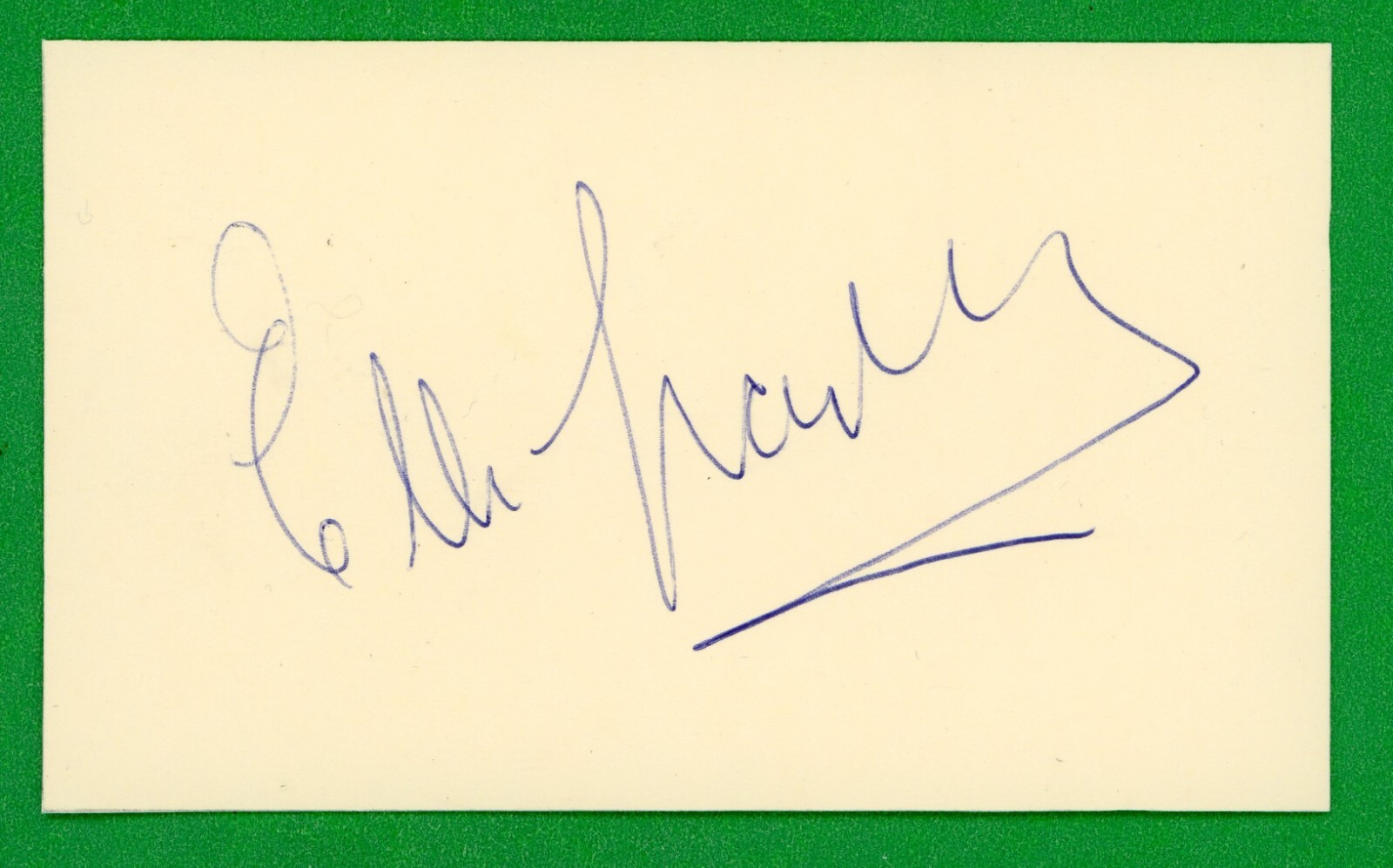 Ellen Travolta Actress - Happy Days, Grease Signed 3x5 Tan Card P3588 ...