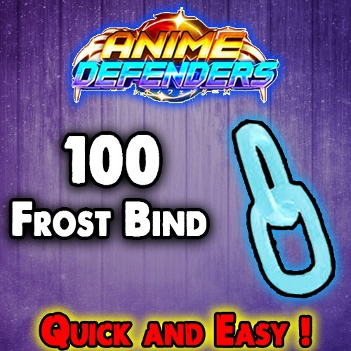 Anime Defenders - 100x Frost Bind - Fast Delivery & Cheap! | eBay
