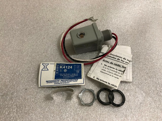 Intermatic K4124 Fixed Stem Photo Control Photocell for sale online | eBay