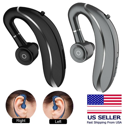 Wireless Bluetooth Headset Stereo Headphone Earphone Rotating for Left ...