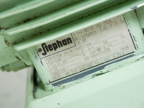 Stephan Motor VDE 0530.1/72 | eBay.de