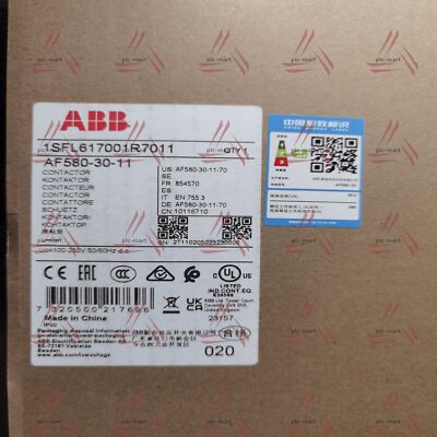 1pc new ABB AF580-30-11 1SFL617001R7011 contactor in box stock STOCK | eBay