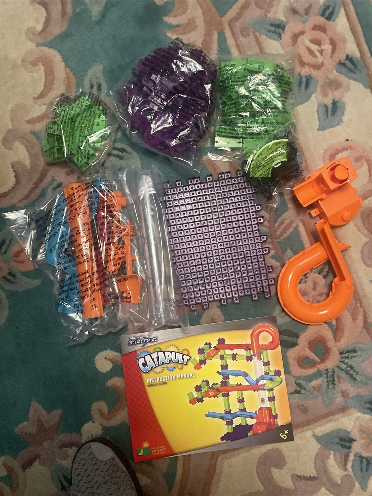 Buy Techno Gears Marble Mania STEM Construction Set Game Catapult NEW ...