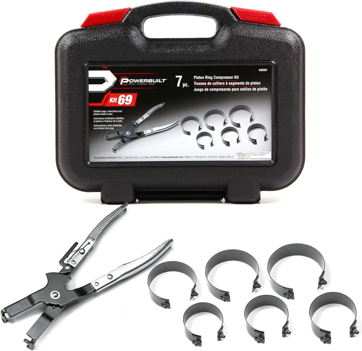 Kit 69 Piston Ring Compressor Tool Set FAST & FREE NEW-AU | eBay