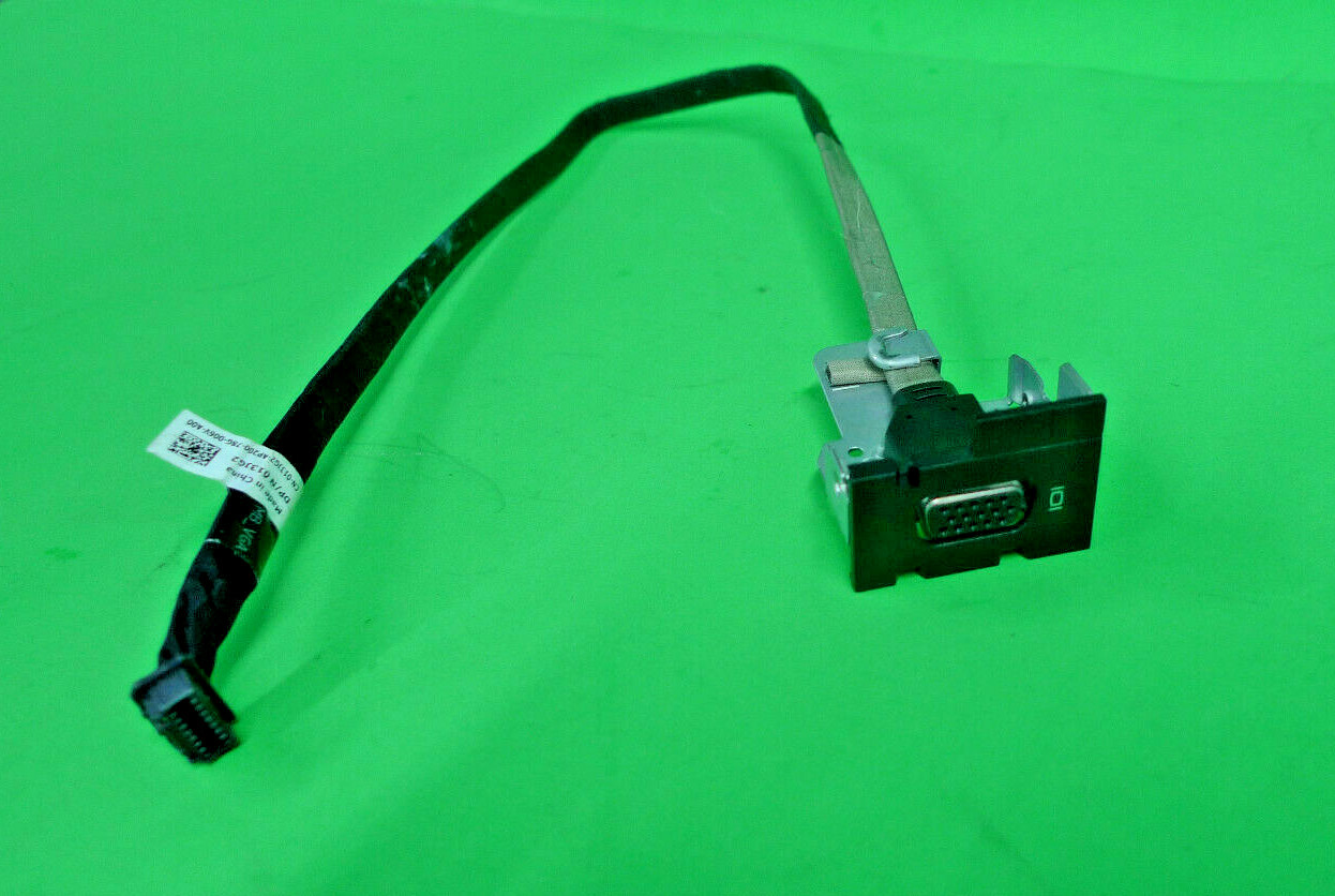 Genuine Dell PowerEdge Server Front VGA Cable and Panel 87NK2 13JG2 for ...